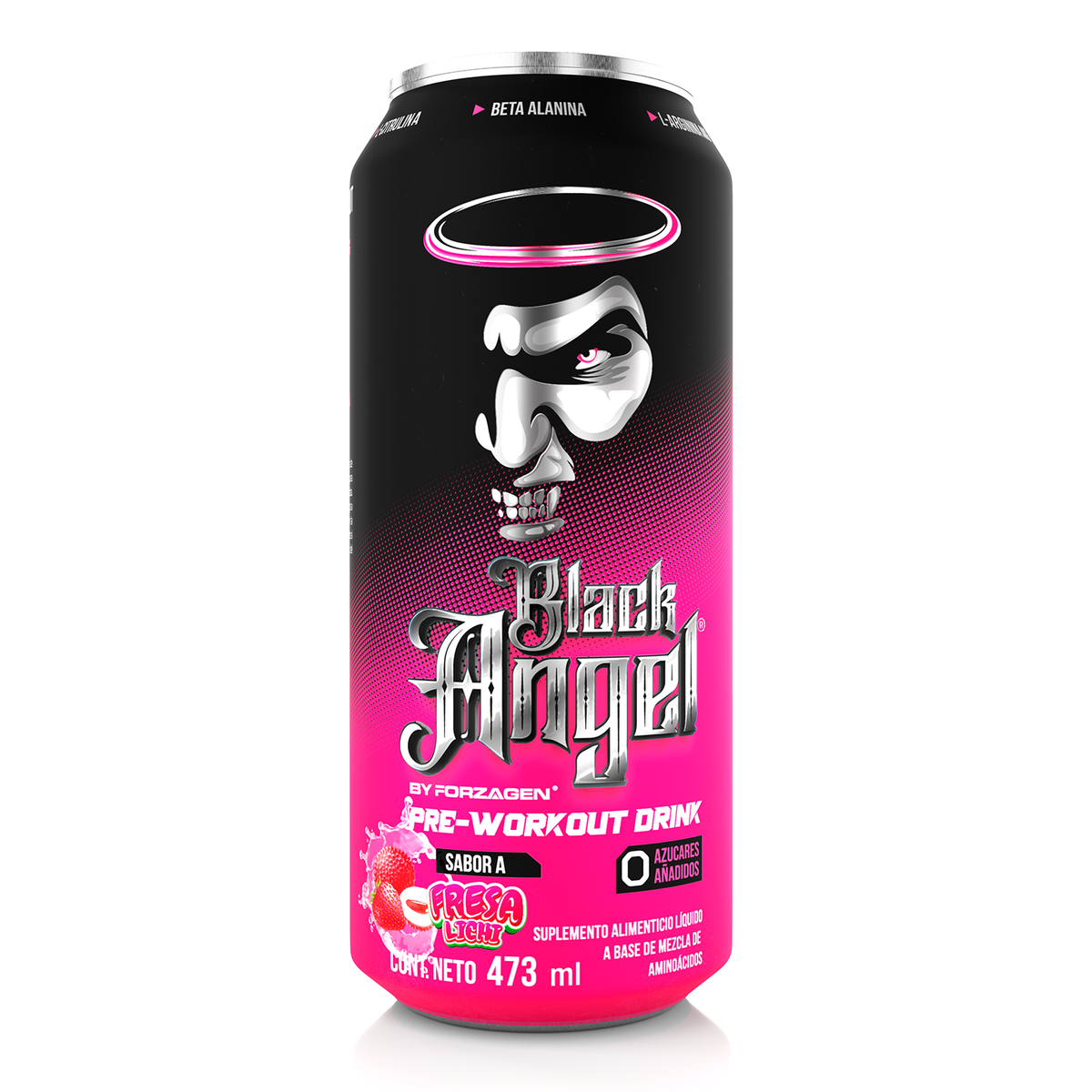 Bebida Energizante Pre-Entreno Carbonatada | 12 Latas de 473 ml Black ...