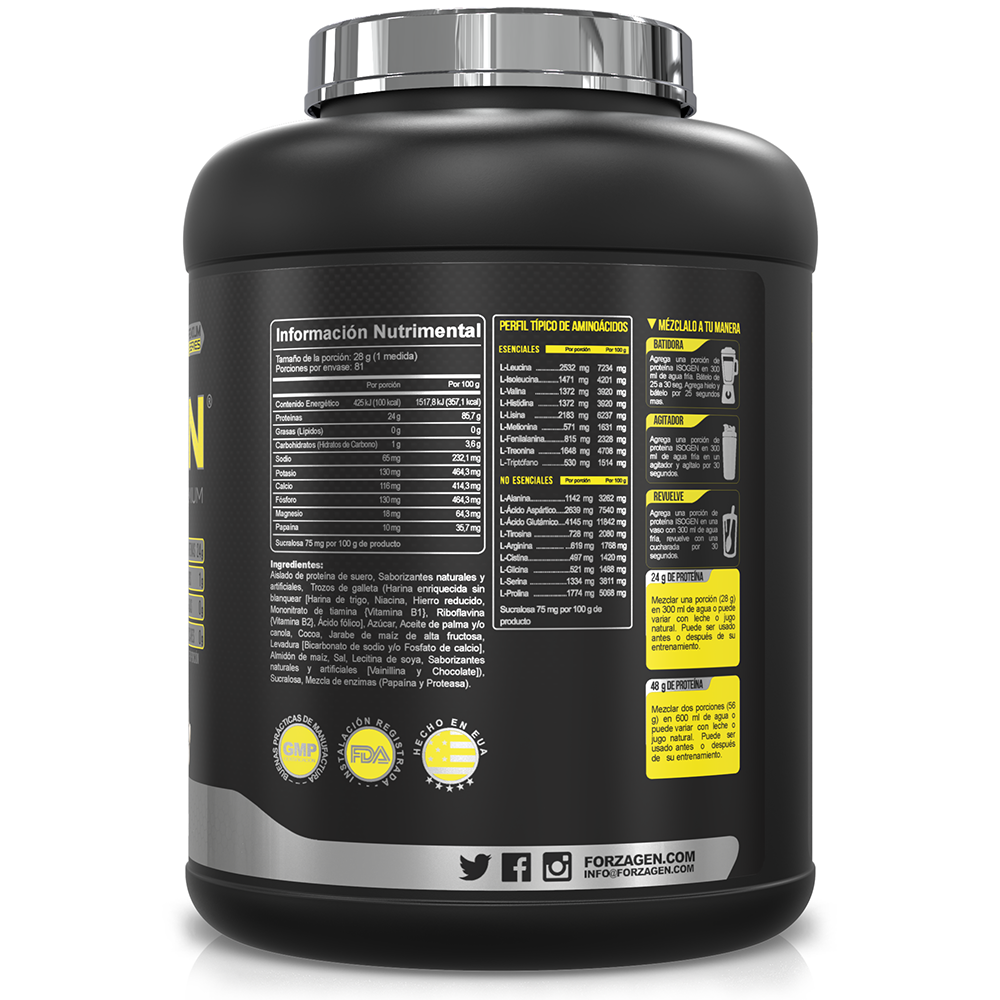 Isogen 5lb – Forzagen Mexico